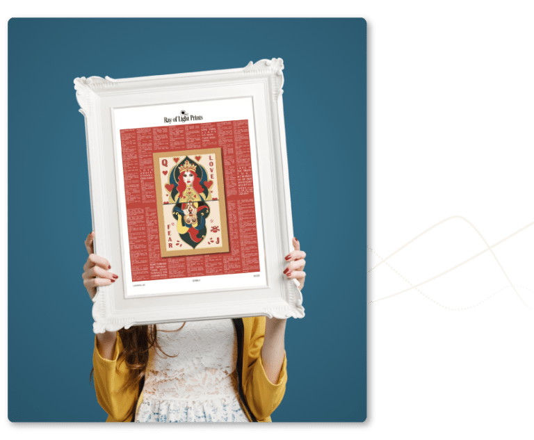 Large Inspirational Wall Art for Curious Minds | Ray of Light Prints